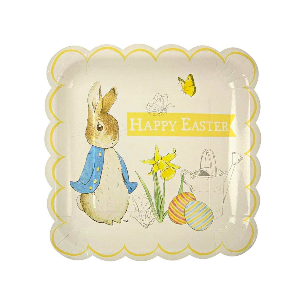 Happy Easter Peter Rabbit Plates – A Little Confetti