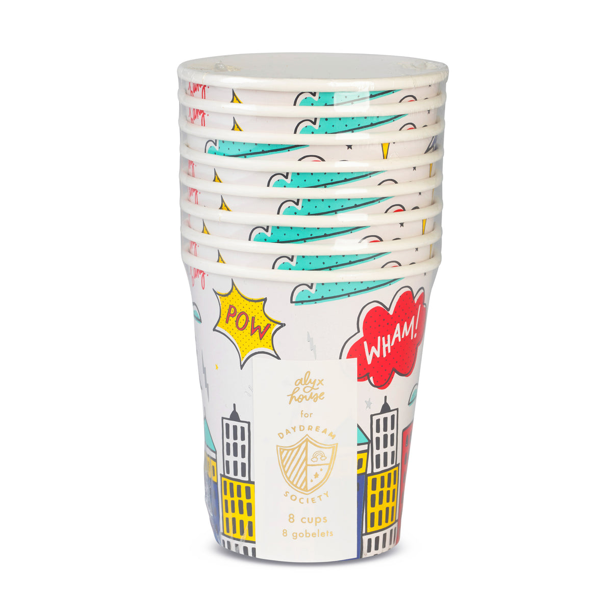 Superhero Cups – A Little Confetti